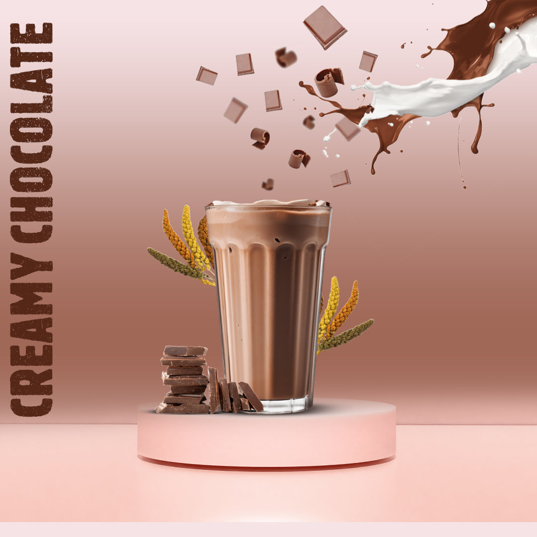 Chocolate Millet Milk Mix (3 Sachets)