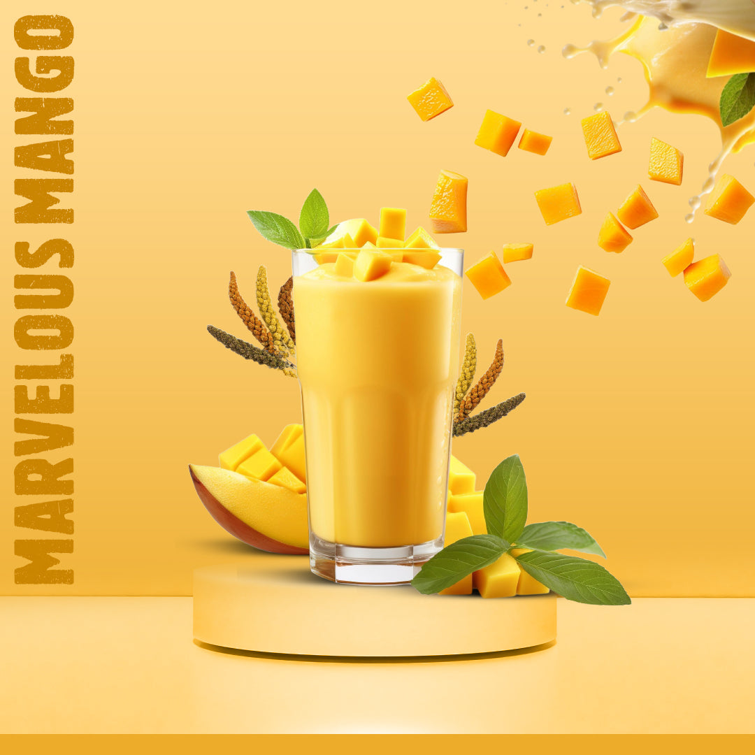 Mango Millet Milk Mix (3 Sachets)